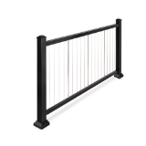 Wausau Supply | Impression Rail Express Vertical Cable Stair 36x6 Black