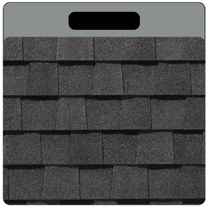 Wausau Supply | Sample Board Landmark Moire Black