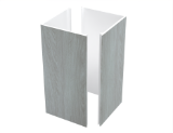 Wausau Supply | ChamClad Column Wrap 2-Piece 7 in. x 12 ft. Atlantic White