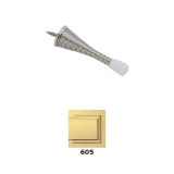 Wausau Supply | Ives 63 Flexible Door Stop 3-inch Wide Base 605 Bright ...