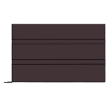 Wausau Supply | TruLine HP 6 in. x 12 ft. Smooth Ribbed Fascia Mocha 507