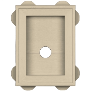 Wausau Supply | Split Mini Mount Block #049 Almond