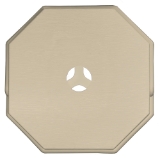 Wausau Supply | Surface Master 4"-10" Siding Mount Block #049 Almond