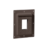 Wausau Supply | Diamond Kote® RigidMount Receptacle Mount Block Umber