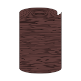 Wausau Supply | 24 in. x 50 ft. Aluminum PVC Trim Coil Woodgrain Brown 502