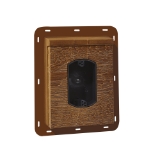 Wausau Supply | RigidMount UL Electrical Mount Block Woodgrain Canyon