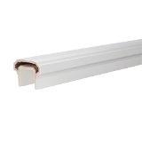 Wausau Supply | 6 ft. Premier Rail Composite Top Rail Matte White