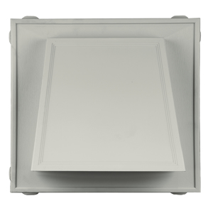 Wausau Supply | 8" Hooded Vent #017 Silver Gray