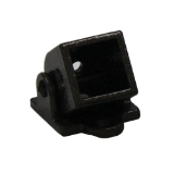 Wausau Supply | S110 Steel Stair Railing Multi-Pitch Bracket Kit Black Sand