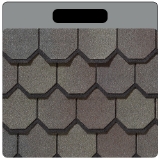 Wausau Supply | Sample Board Carriage House Gatehouse Slate