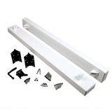 Wausau Supply | 36 in. Timbertech Composite Universal Gate Kit White