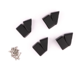 Wausau Supply | Aluminum Rapid Rail Horizontal Angle Rail Connector Kit ...