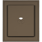 Wausau Supply | Mount Master Original Square Mount Block Sable Brown 450
