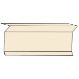 Wausau Supply | 2-1/2 in. x 10 ft. Aluminum Siders Edge Cozy Cottage 606