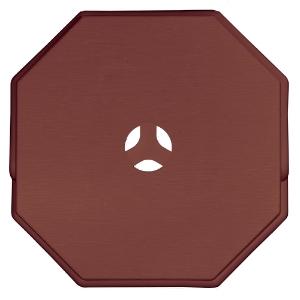 Wausau Supply | Surface Master 4"-10" Siding Mount Block #205 Dark Red