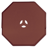 Wausau Supply | Surface Master 4"-10" Siding Mount Block #205 Dark Red