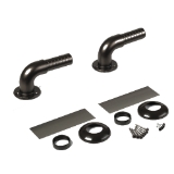 Wausau Supply | TimberTech Aluminum ADA 90° Wall Return Kit Dark Bronze ...
