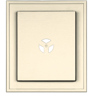 Wausau Supply | Mount Master Original Square Mount Block #114 Cottage White