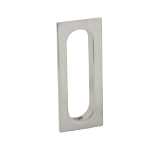 Wausau Supply | Ives 222 Flush Pull 625 Bright Chrome 3-1/8 in H x 1-5/8 in. W x 7/16 in. D ...