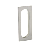 Wausau Supply | Ives 222 Flush Pull 625 Bright Chrome 3-1/8 in H x 1-5/8 in. W x 7/16 in. D ...