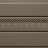 Wausau Supply | 12 in. x 12 ft. Aluminum Center Vent Soffit Terratone 511