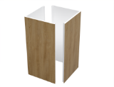 Wausau Supply | Column Wrap 2-Piece 7 in. x 10 ft. Sunbleached Oak