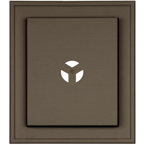 Wausau Supply | Mount Master Original Square Mount Block #357 Canyon Brown