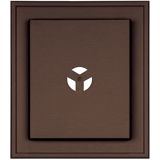 Wausau Supply | Mount Master Original Square Mount Block #009 Federal Brown