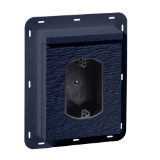 Wausau Supply | RigidMount UL Electrical Mount Block Woodgrain Midnight