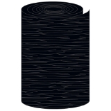 Wausau Supply | 24 in. x 50 ft. Aluminum Trim Coil Woodgrain Black 518