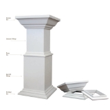 Wausau Supply | Column Wrap 6-inch Base Moulding Trim Kit