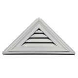 Wausau Supply | 12/12 Triangle Gable Vent 17 in. x 34 in. #030 Paintable