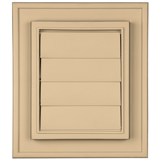 Wausau Supply | Master Exhaust Square Vent #045 Sandstone Maple