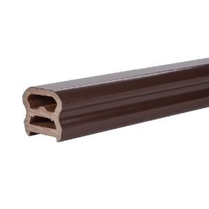 Wausau Supply | TimberTech Rail 4-inch Sample Radiance Rail Express Kona